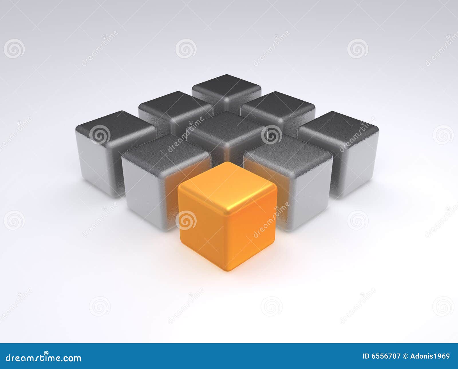 Different one stock illustration. Illustration of business - 6556707