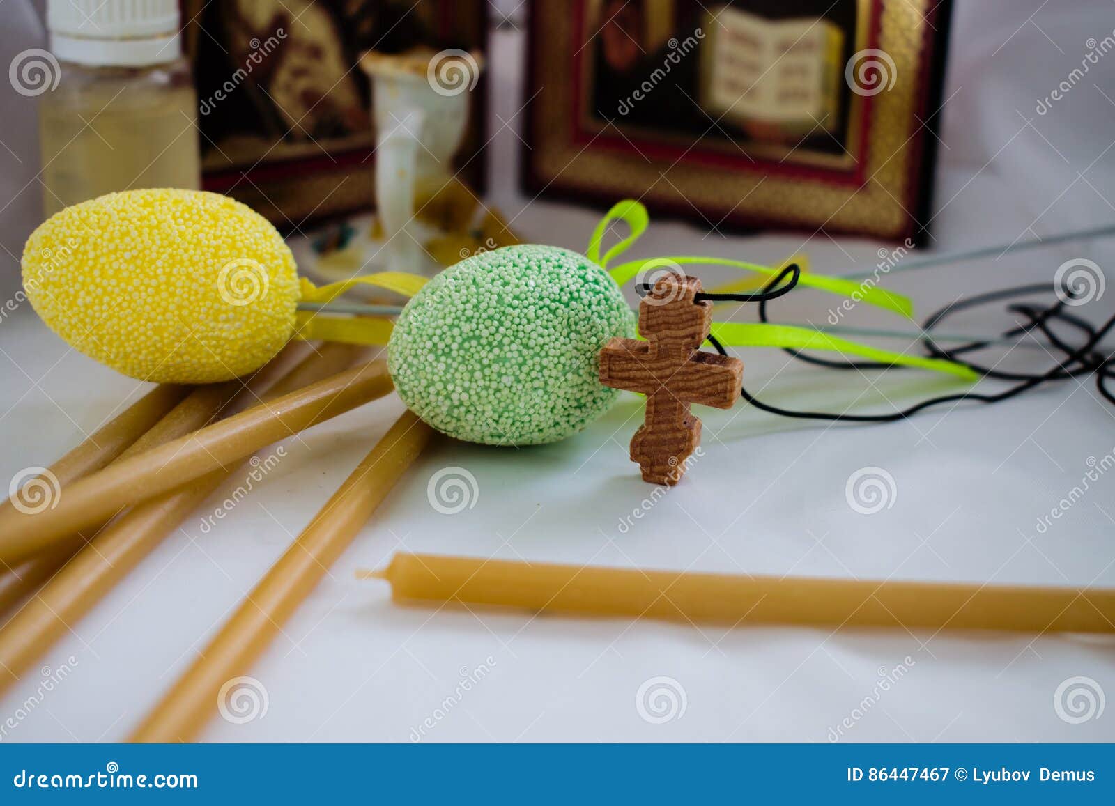 Different Orthodox Religious Items Stock Image - Image of orthodox ...