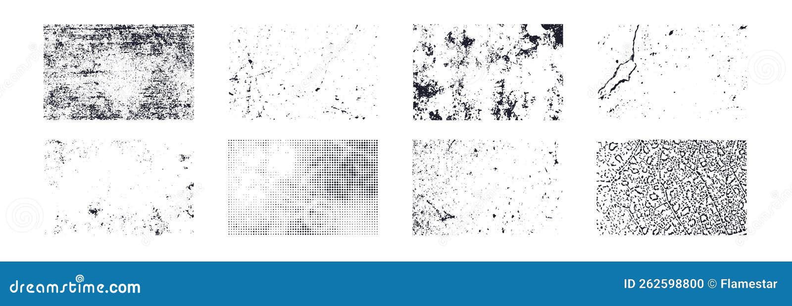 Different Paint Textures with Drop Ink Splashes. Overlays Stamp Texture ...