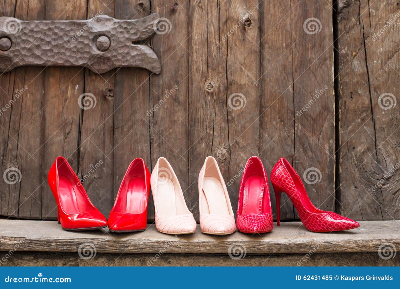 Different Pairs of High Heel Shoes Stock Image - Image of accessory ...