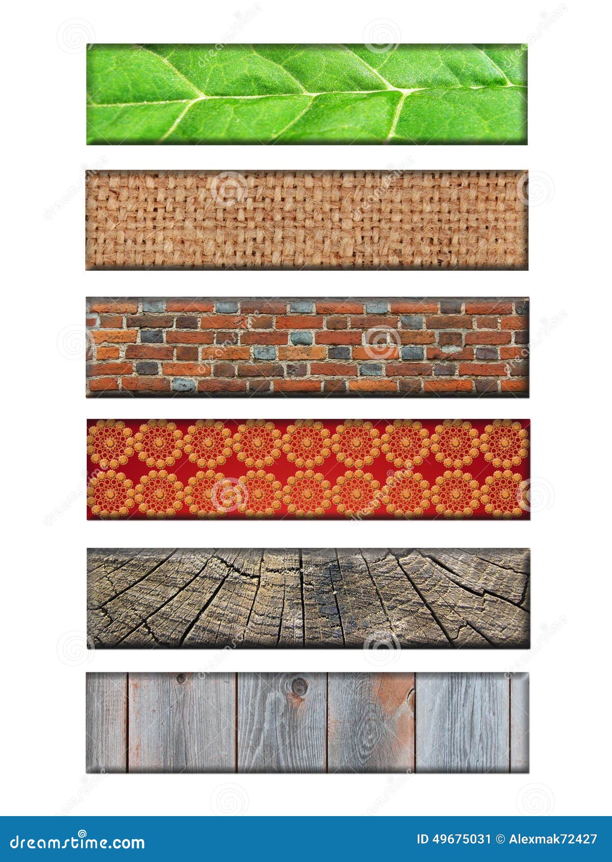 Different Patterns of Materials Stock Image - Image of cement, life ...