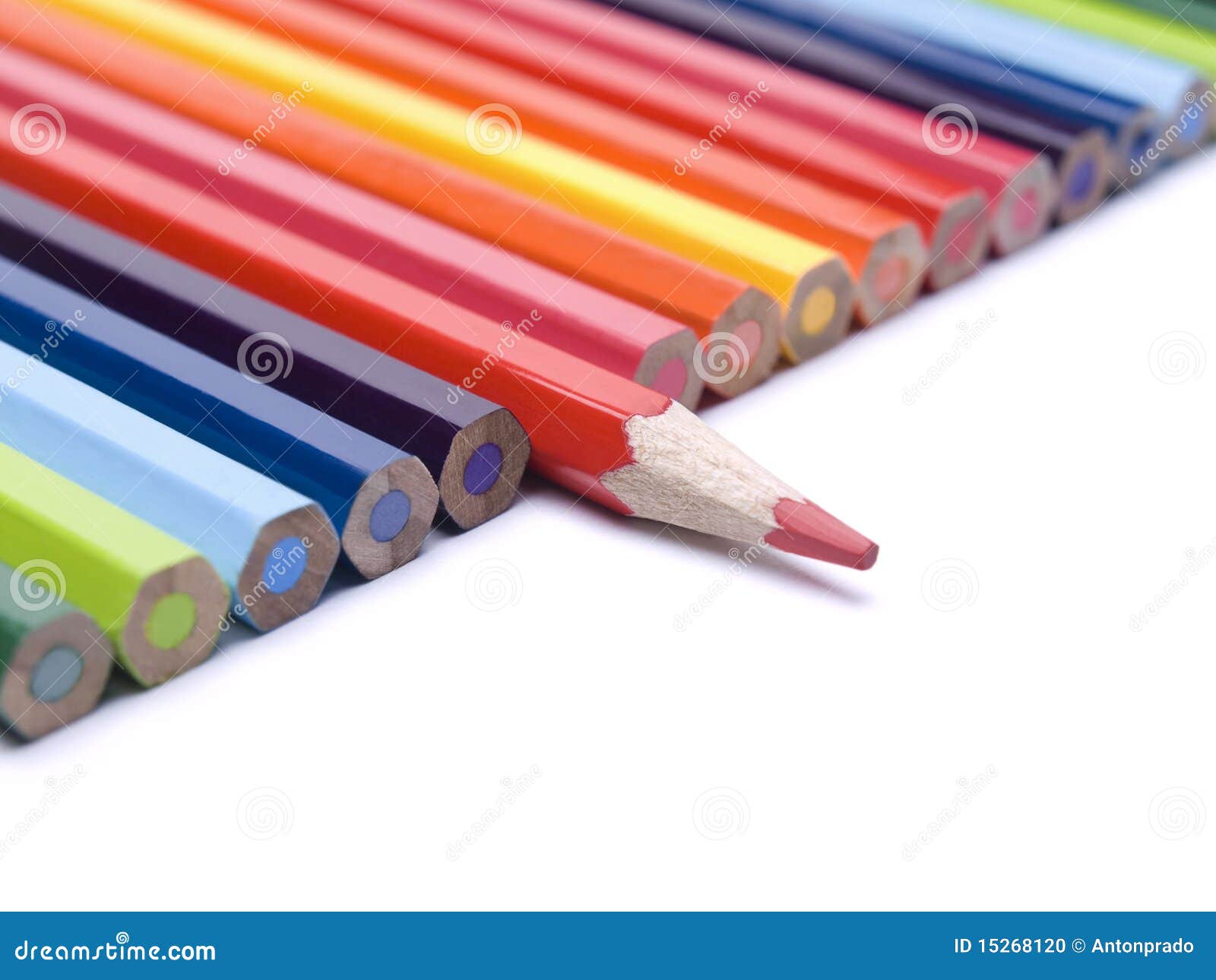 Different pencil stock photo. Image of crayon, instrument - 15268120