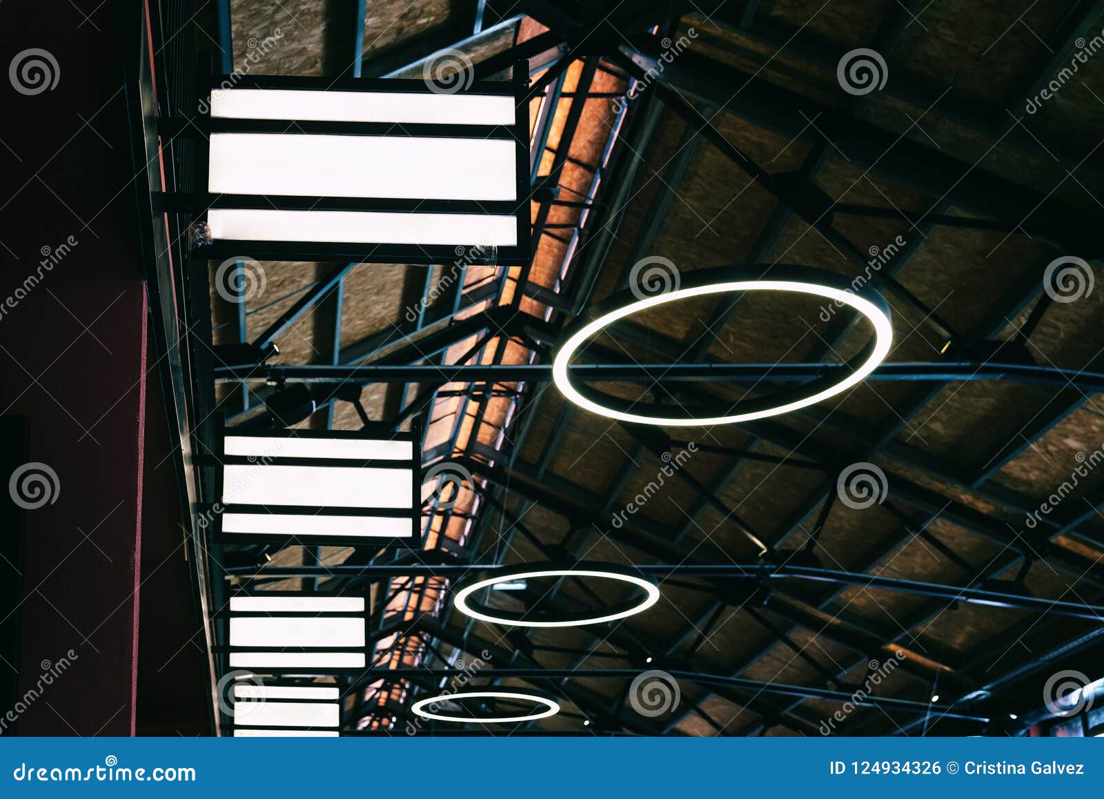 Diagonal Perspective Architecture Stock Photo - Image of modern ...