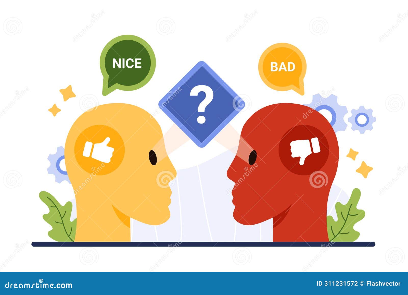 Different Perspectives, Two Points of View on Same Problem from Human ...