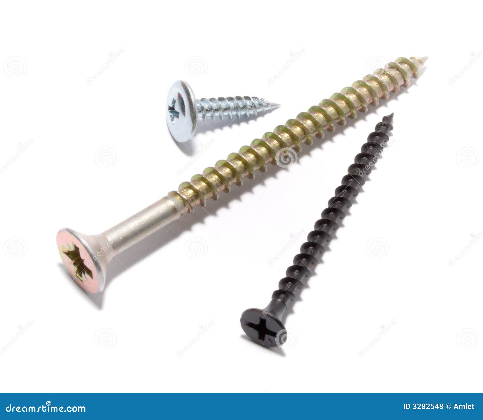 Different screws stock photo. Image of zinc, const, sharp - 3282548