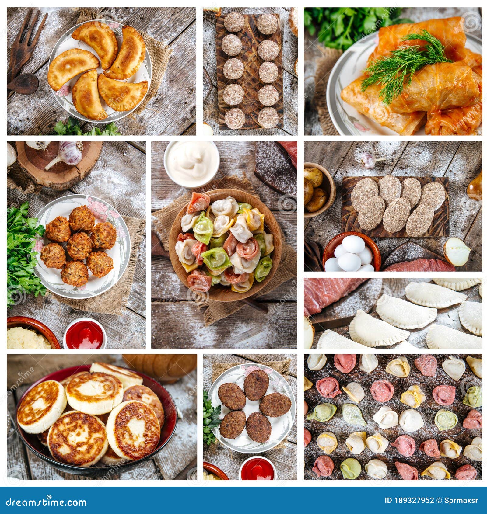 Collage Menu Royalty-Free Stock Photography | CartoonDealer.com #31898981