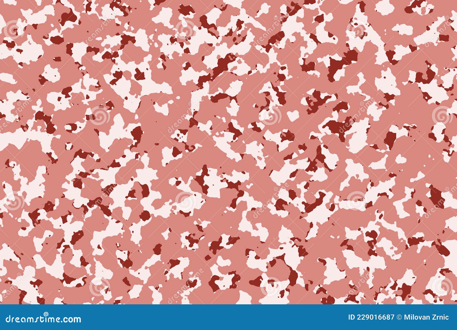 Different Shades of Red Camouflage Pattern Stock Illustration ...