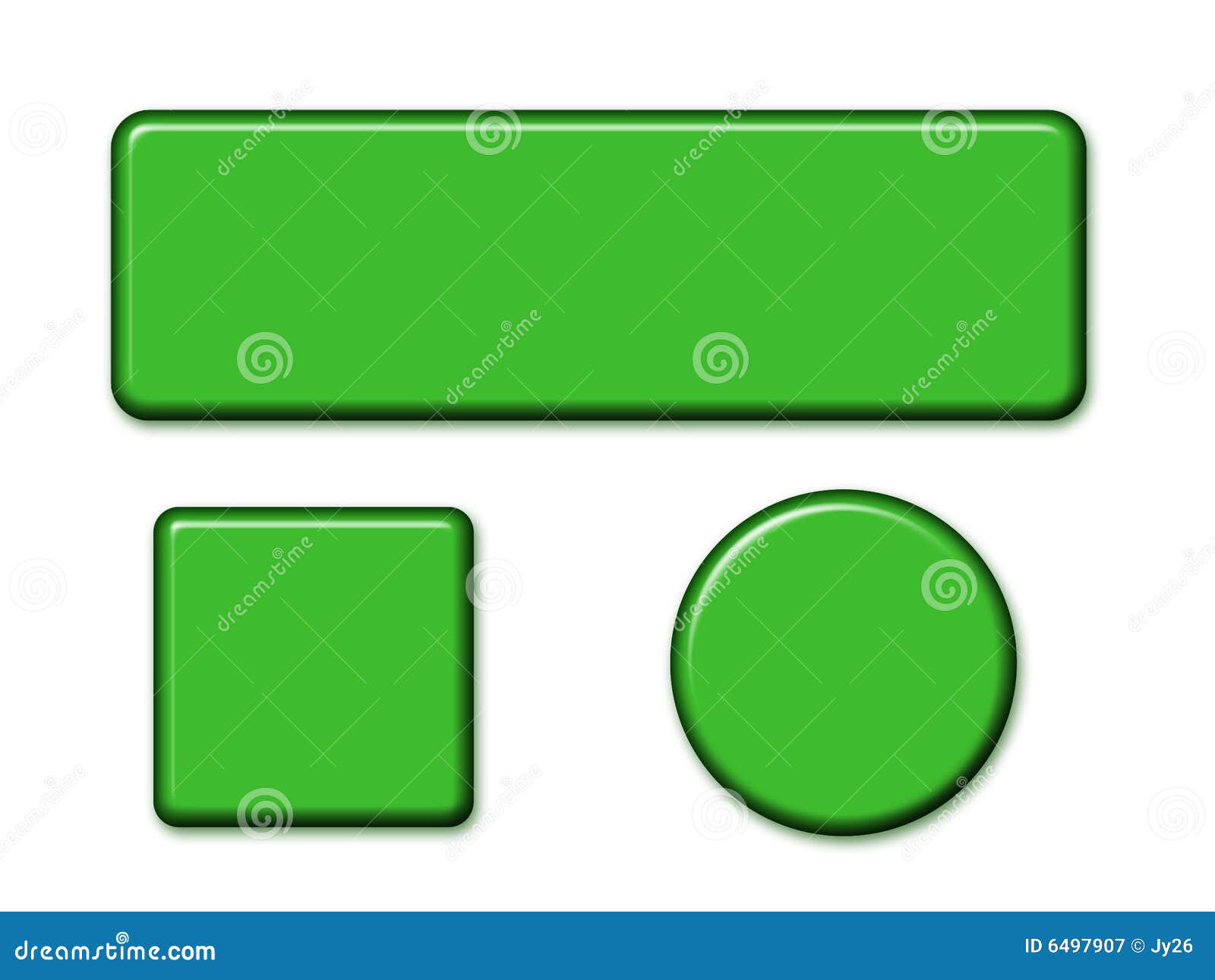 Different shape buttons stock illustration. Illustration of buttons ...