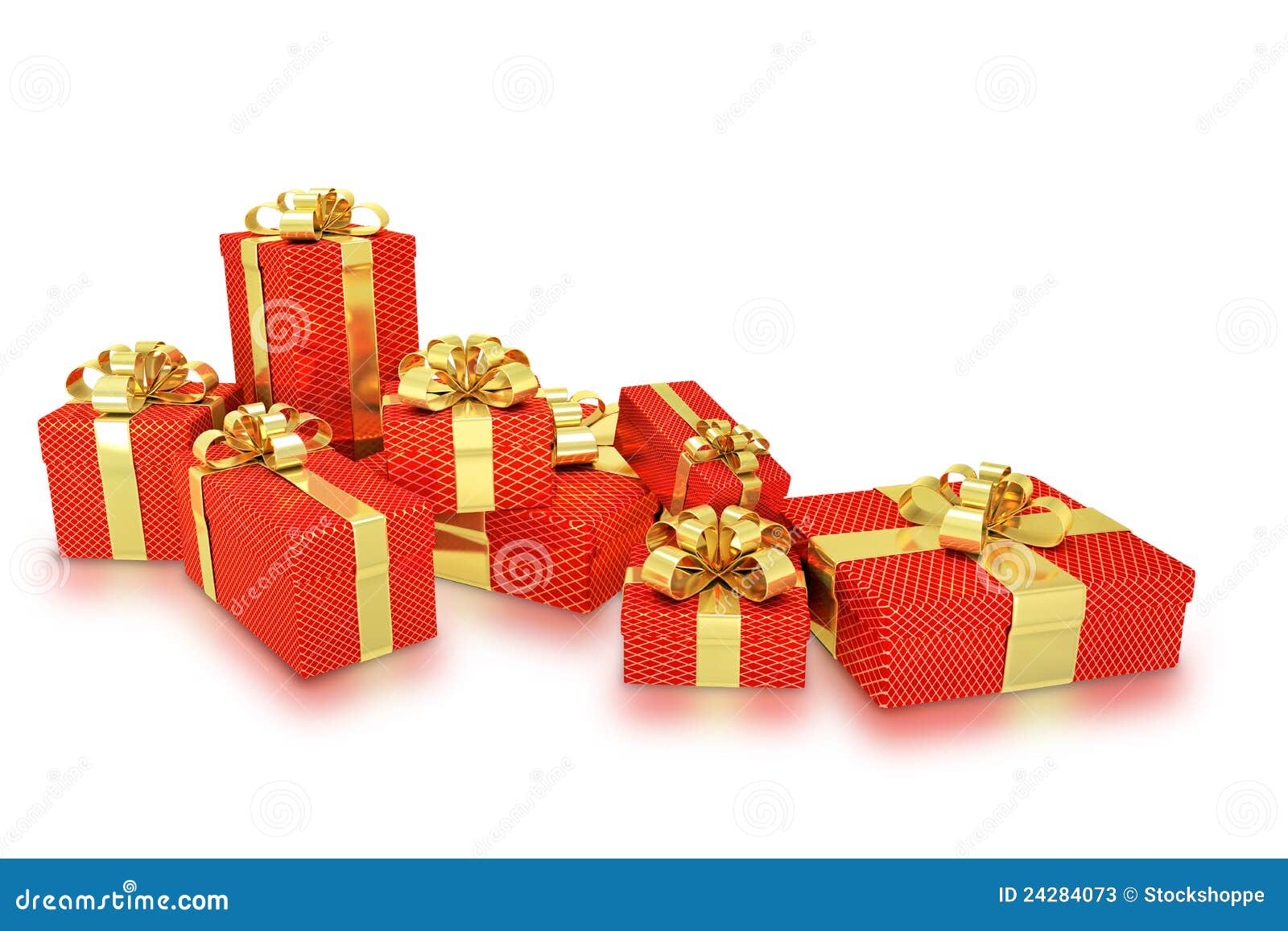 Different Shape Gift Box stock illustration. Illustration of package ...