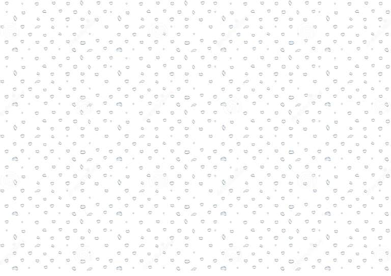 Different Shape of Small or Tiny Waterdrops Vector Isolated on White ...