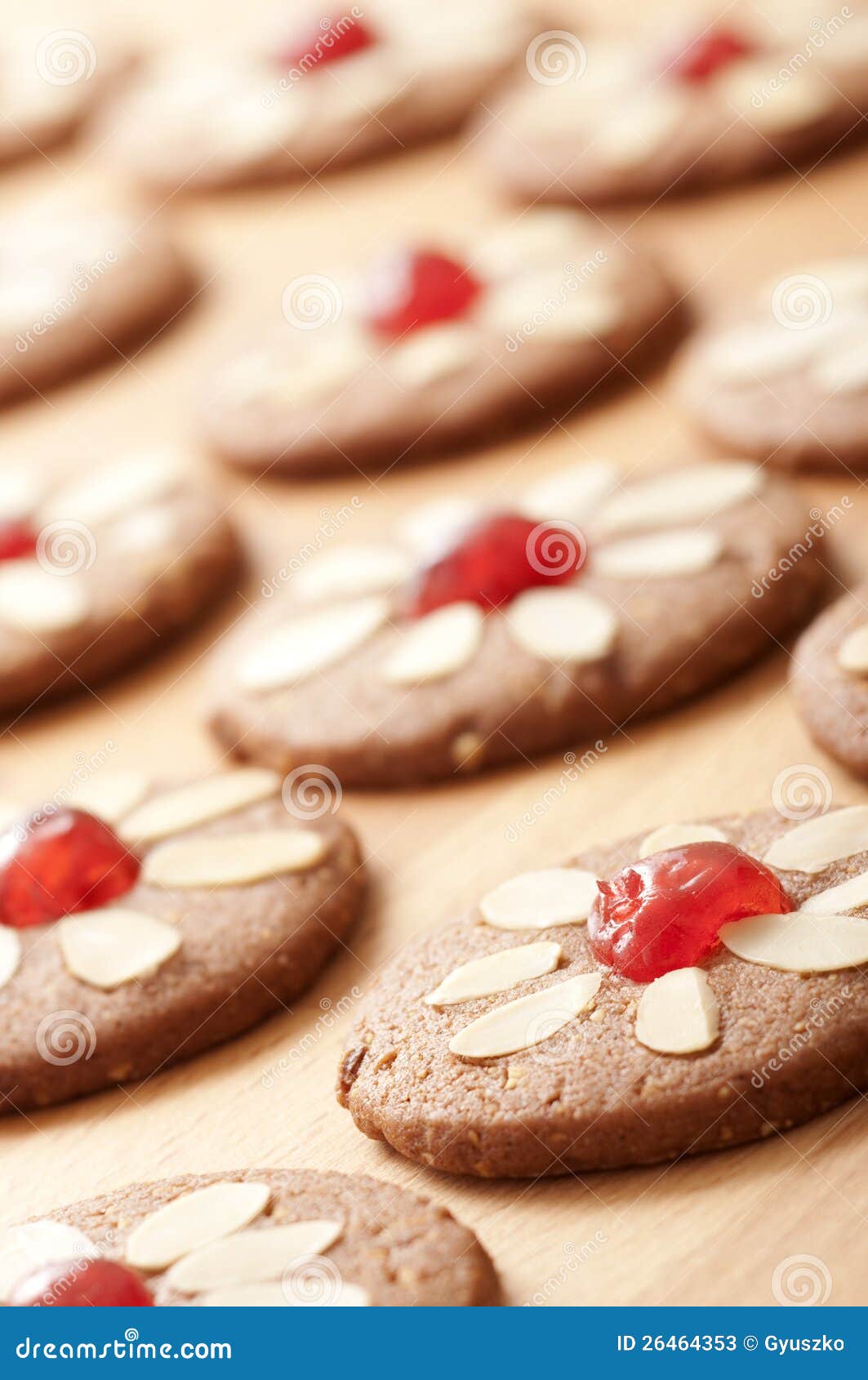 Different Shapes of Gingerbread Cookies Stock Image - Image of sweet ...
