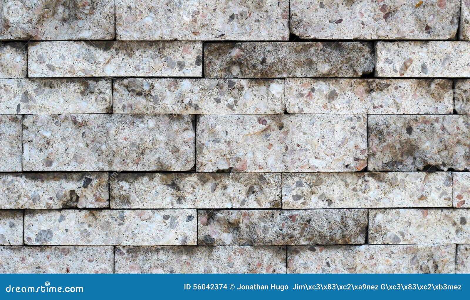 Different Size White Marble Bricks Texture Stock Photo - Image of ...