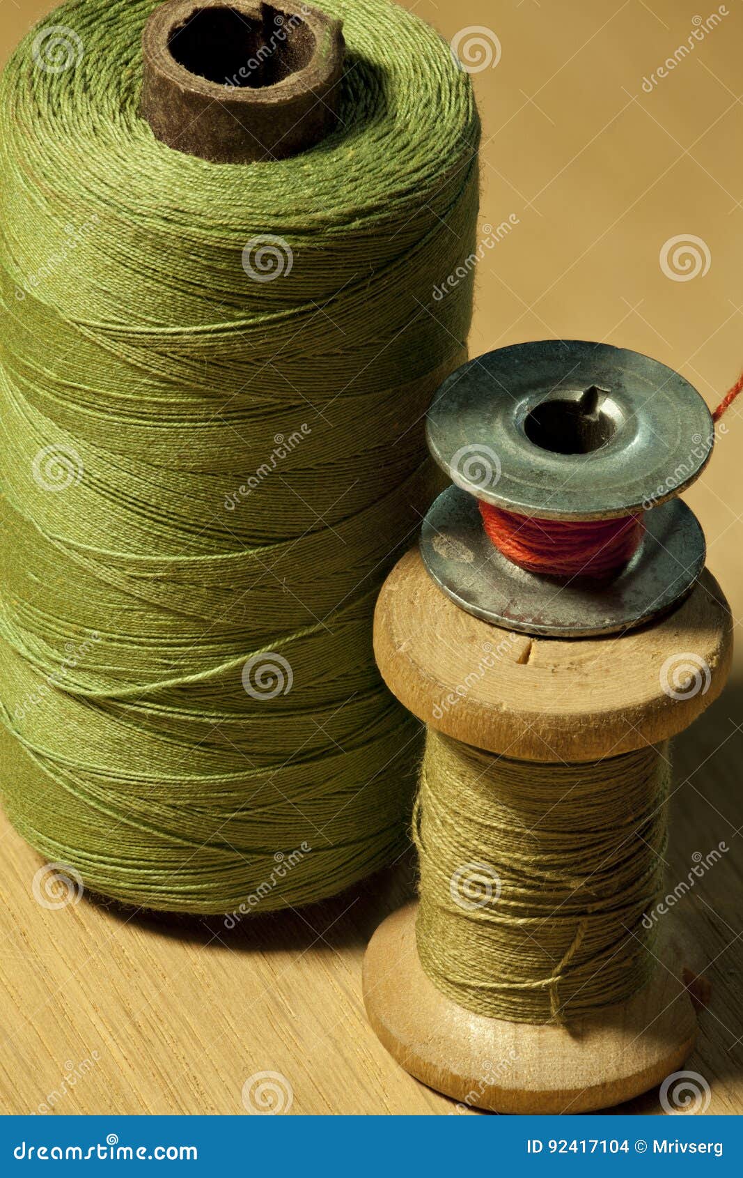 Different Sizes Coil of Thread Stock Photo - Image of cord, coil: 92417104