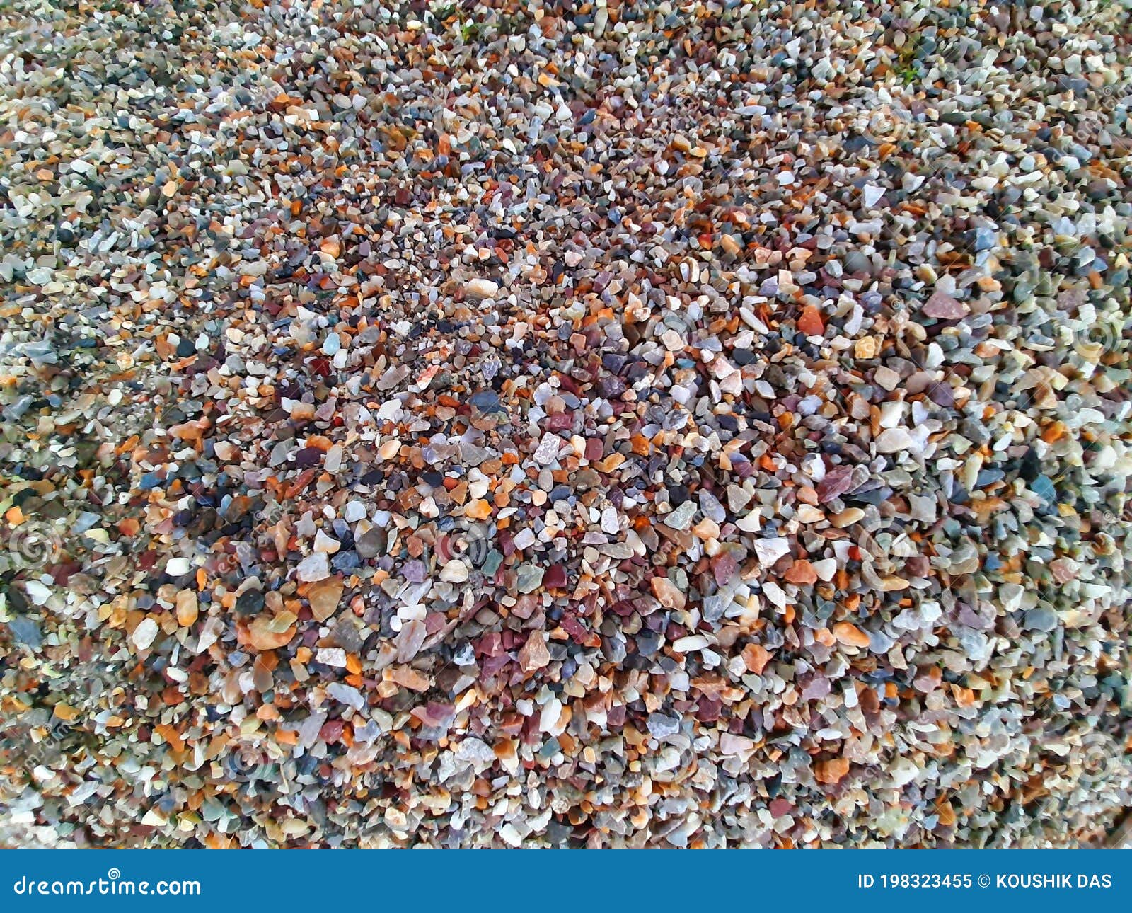 Different Sizes and Various Coloured Cutting Small Stones Stock Image ...