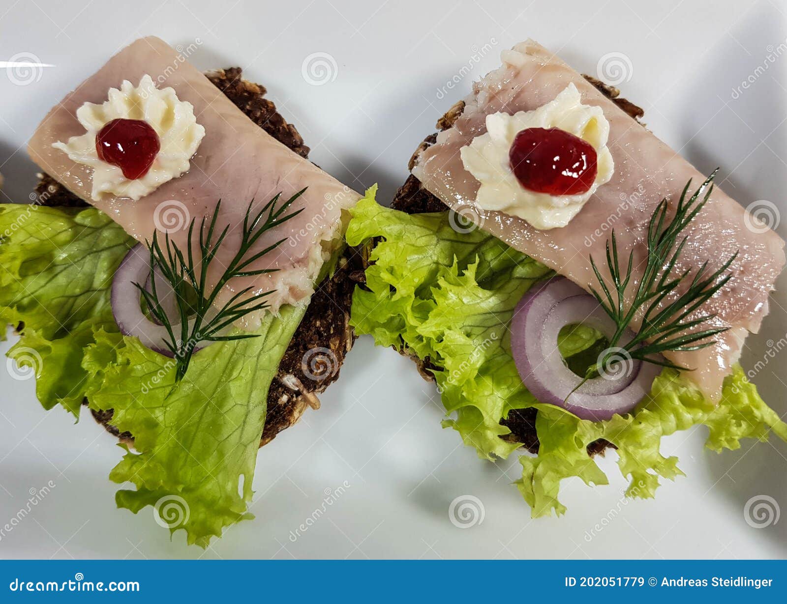 Smoked fish canapes stock image. Image of luxury, cuisine - 202051779