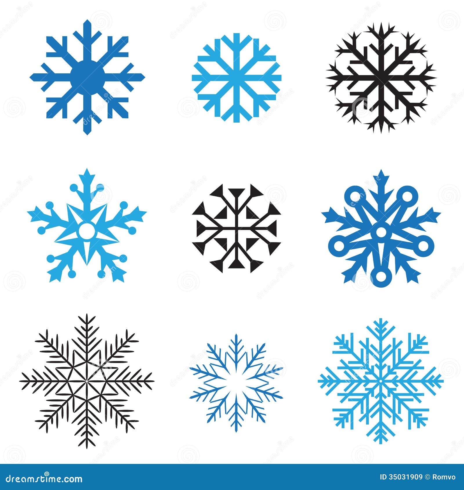 Simple Snowflake Shape