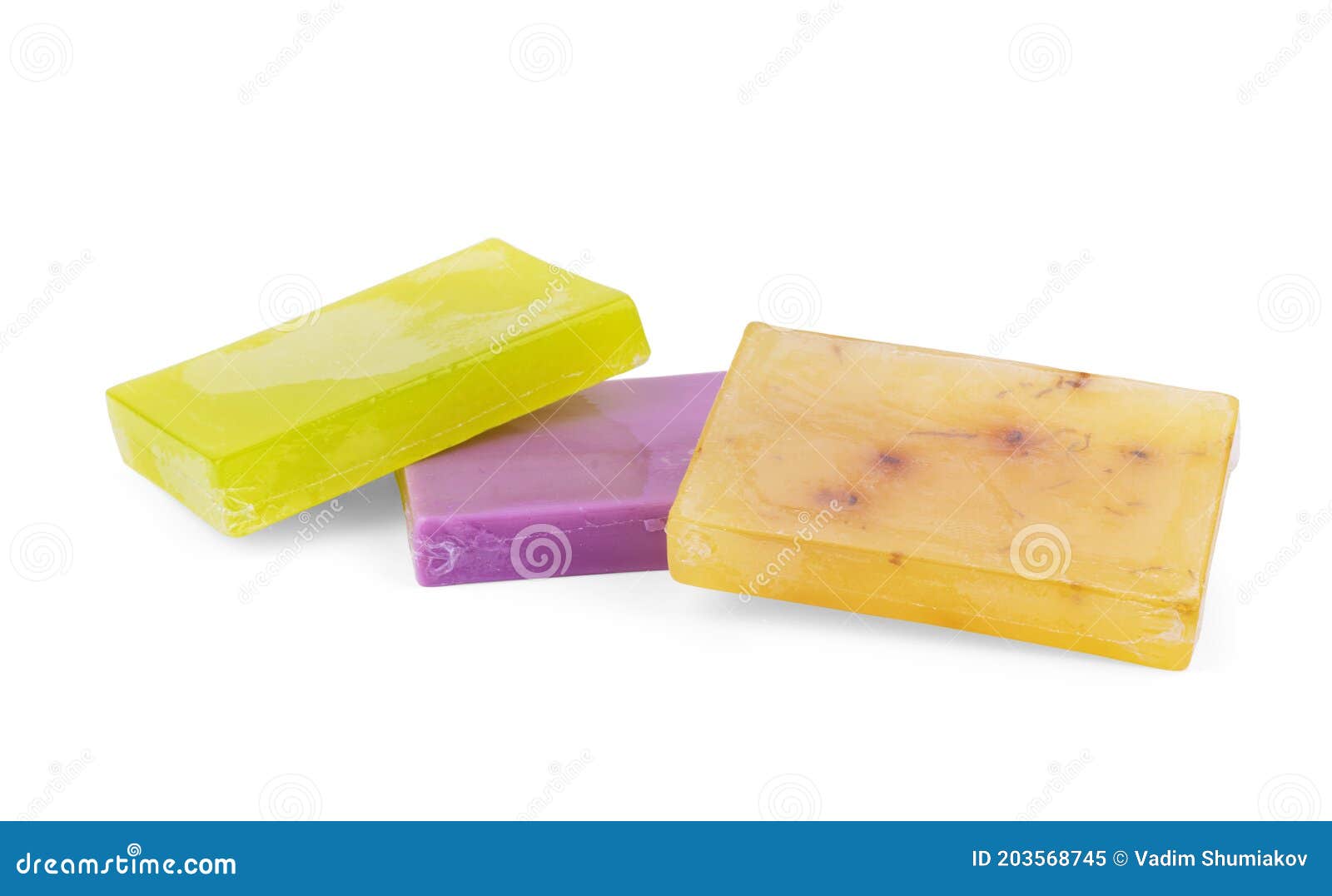 Different Soaps in Different Soap Dishes. a Lot of Solid Soap for ...