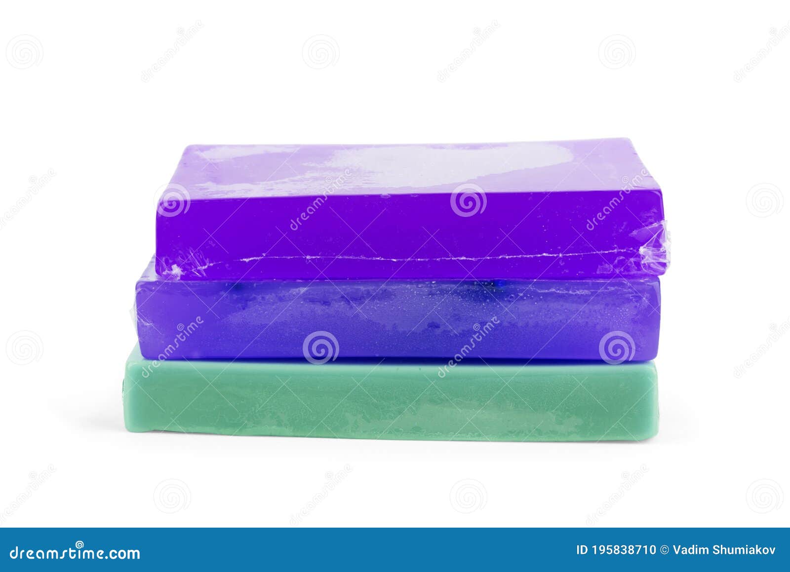 Different Soaps in Different Soap Dishes. a Lot of Solid Soap for ...