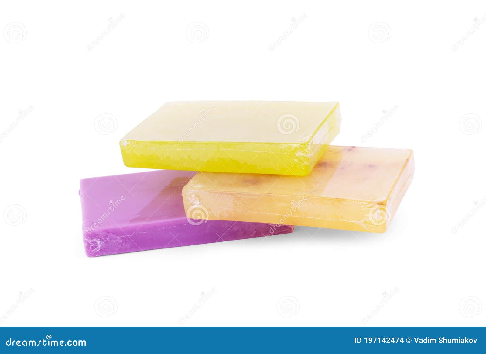 Different Soaps in Different Soap Dishes. a Lot of Solid Soap for ...