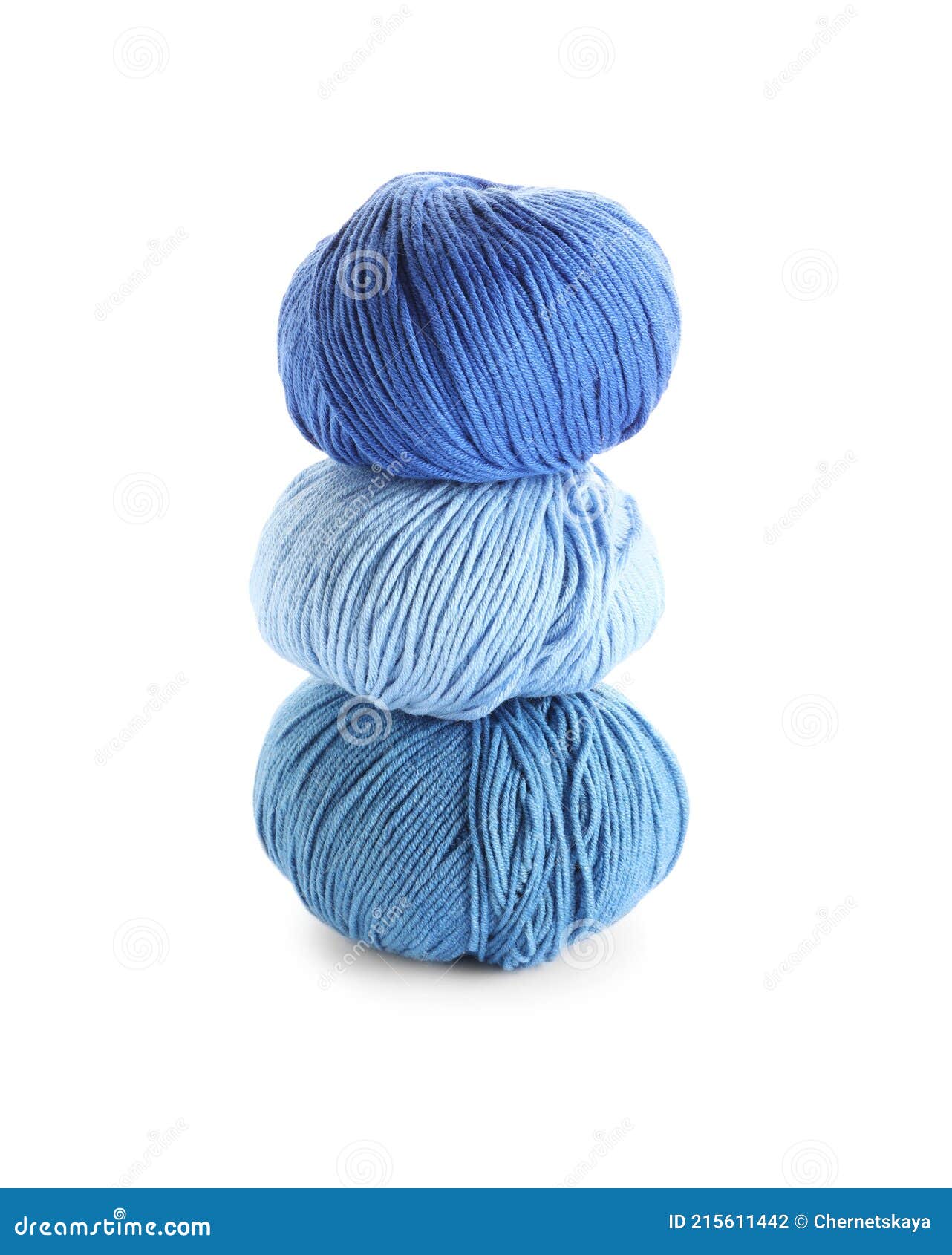 Different Soft Colorful Woolen Yarns on White Background Stock Photo ...