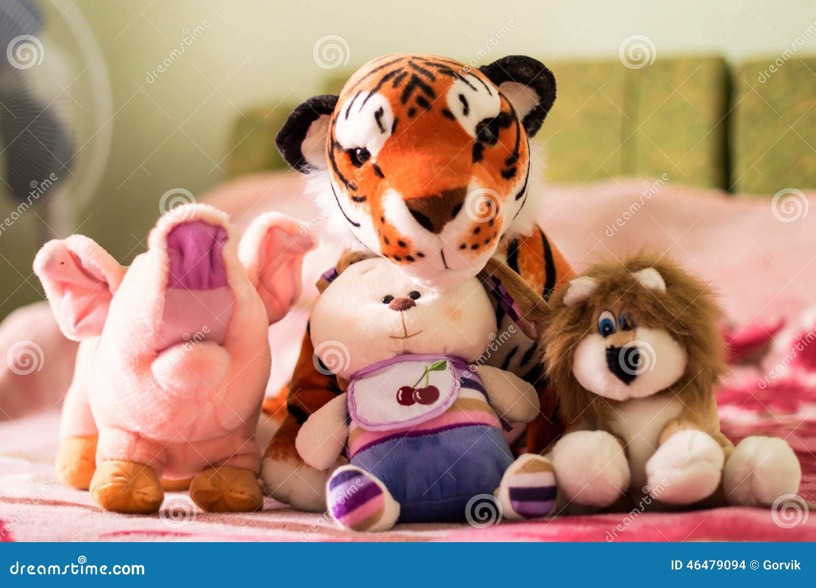 Different Soft Toys for Children Stock Photo - Image of children ...
