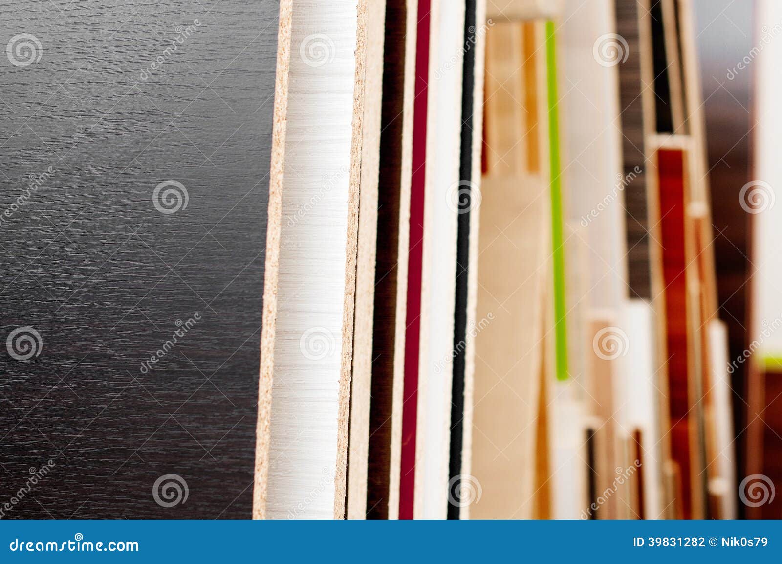 Different Sort of Chipboard and Plywood Stock Photo - Image of pattern ...