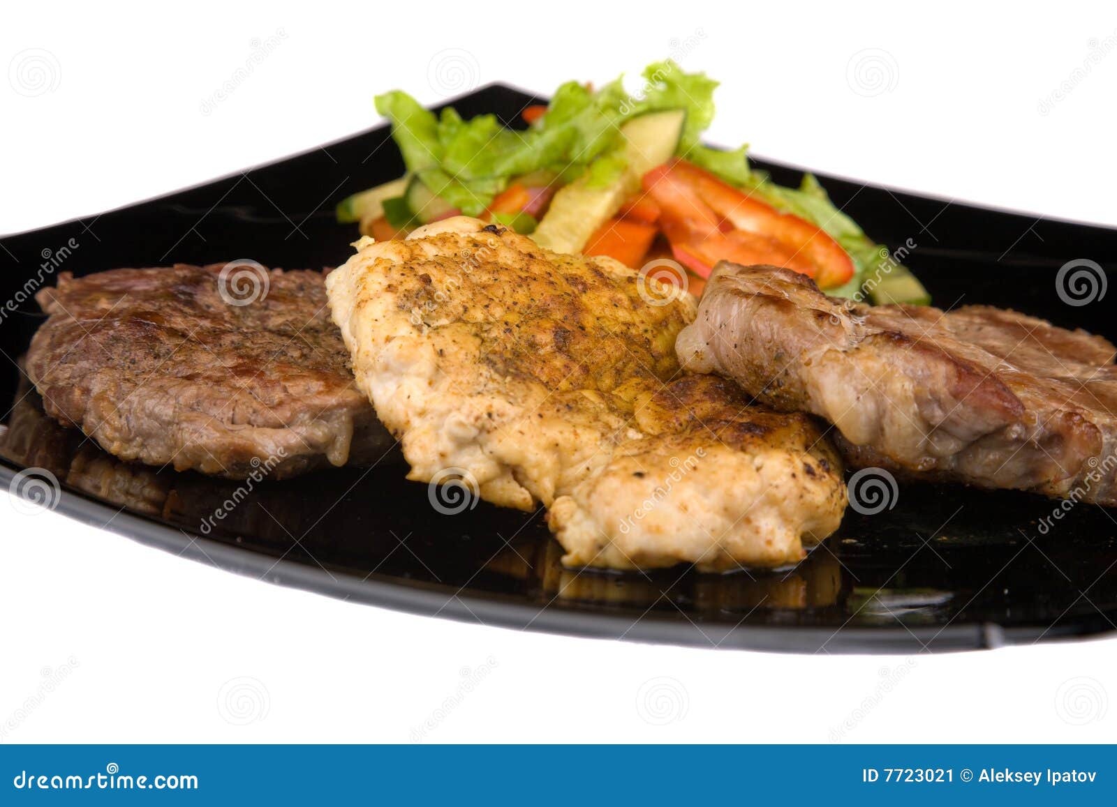 Different Sort of Grilled Meat Stock Image - Image of meal, cuisine ...