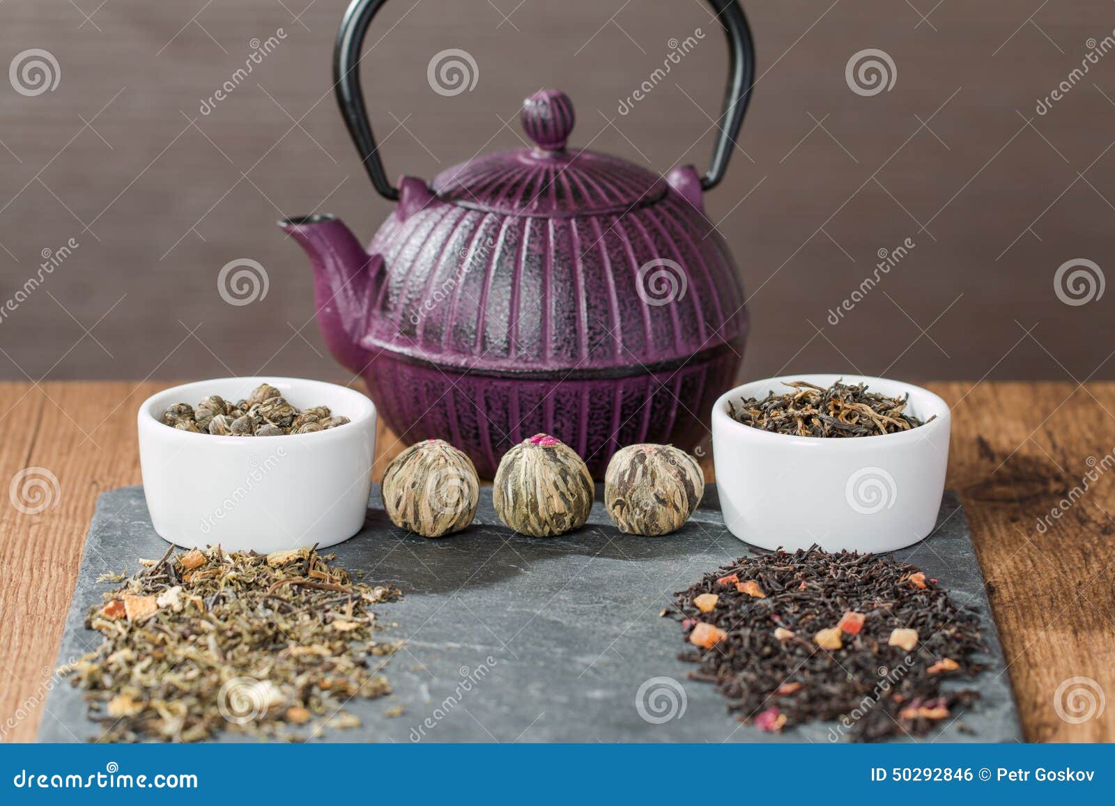 Different Sorts of Tea Leaves Stock Photo - Image of nutrition ...