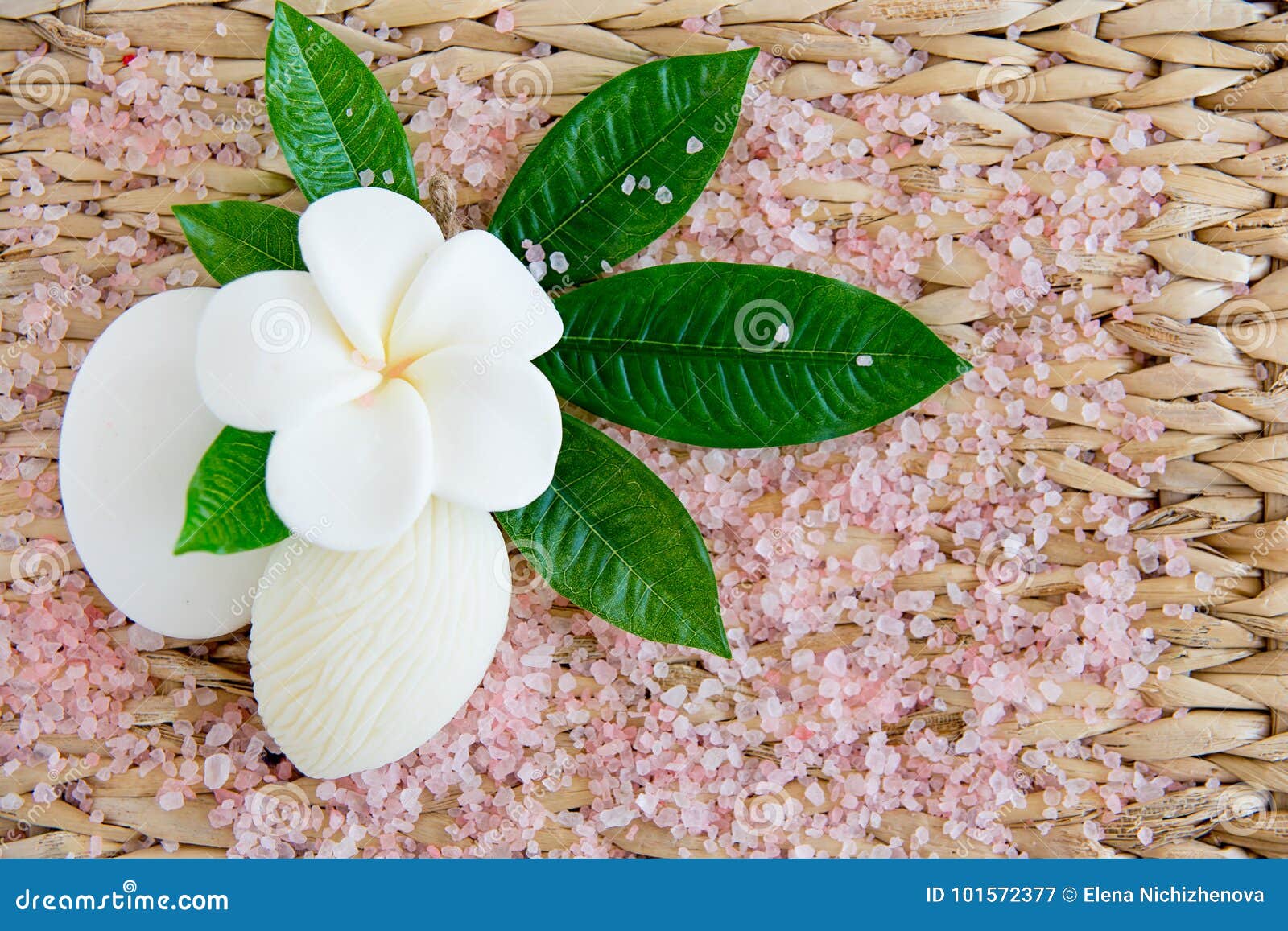 Different spa things stock image. Image of green, flower - 101572377