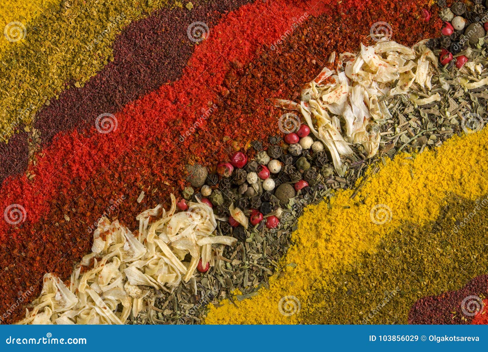 Different spice series stock image. Image of color, cuisine - 103856029