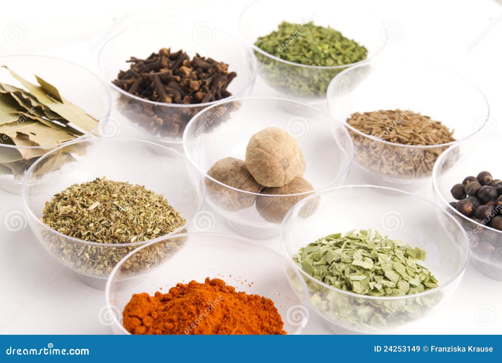 Different spices stock image. Image of food, caraway - 24253149