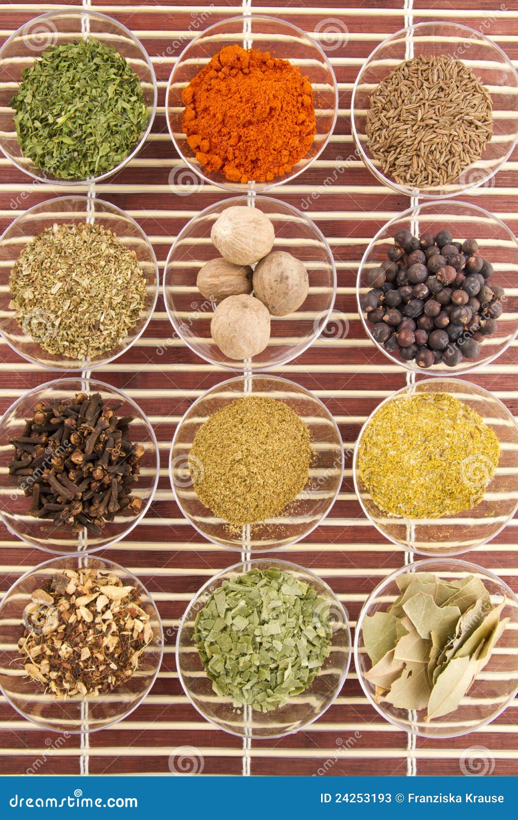 Different spices stock image. Image of paprika, herbs - 24253193