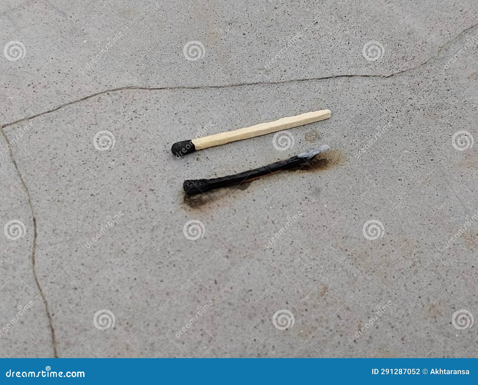 Different Stages of Match Burning Burnt Matches Stock Photo - Image of ...