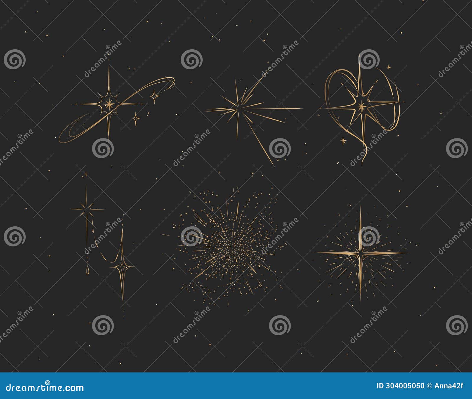 Different States of Stars Brown Bg Stock Illustration - Illustration of ...