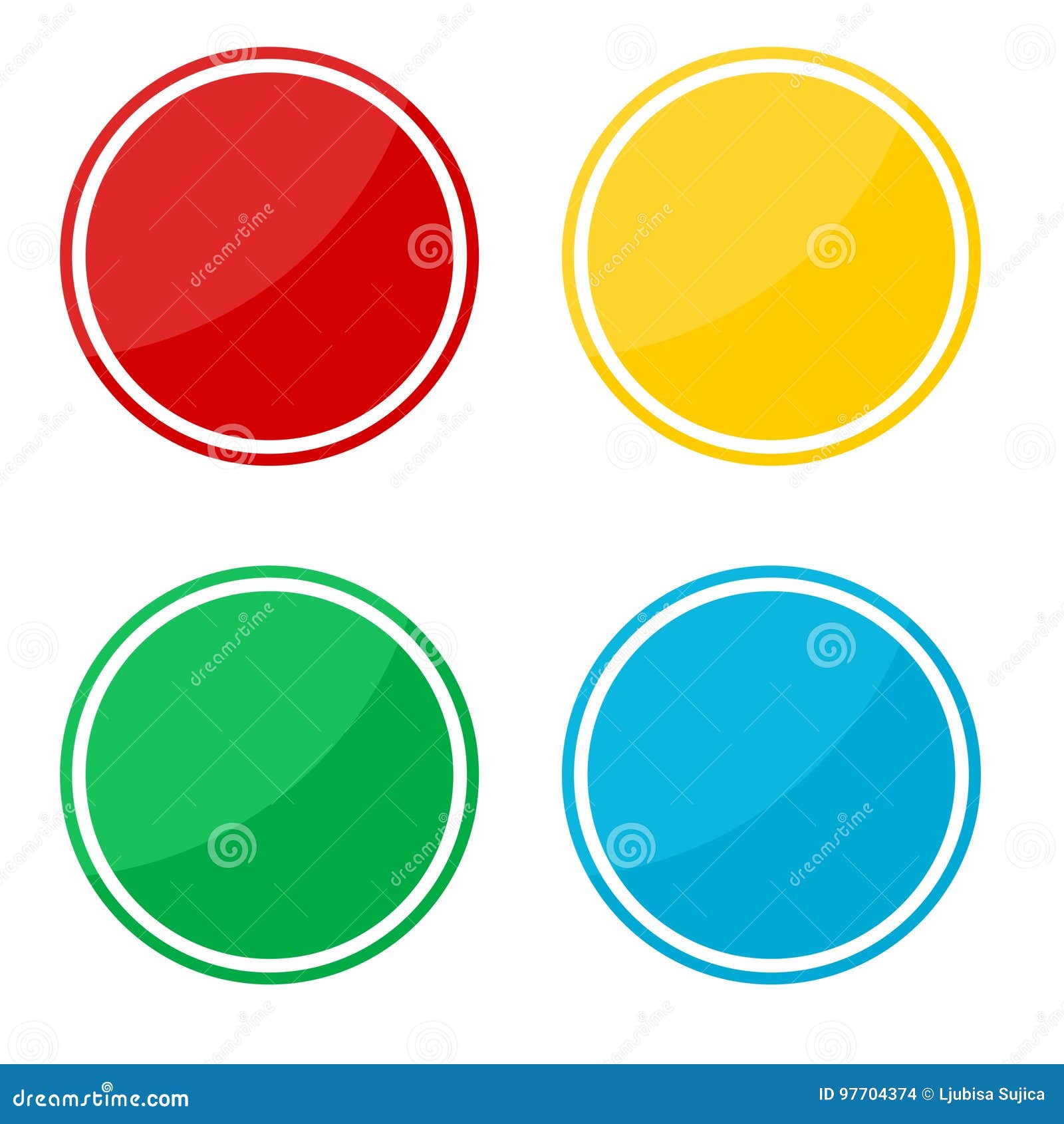Circle Plain Shape Stock Illustrations – 4,277 Circle Plain Shape Stock ...