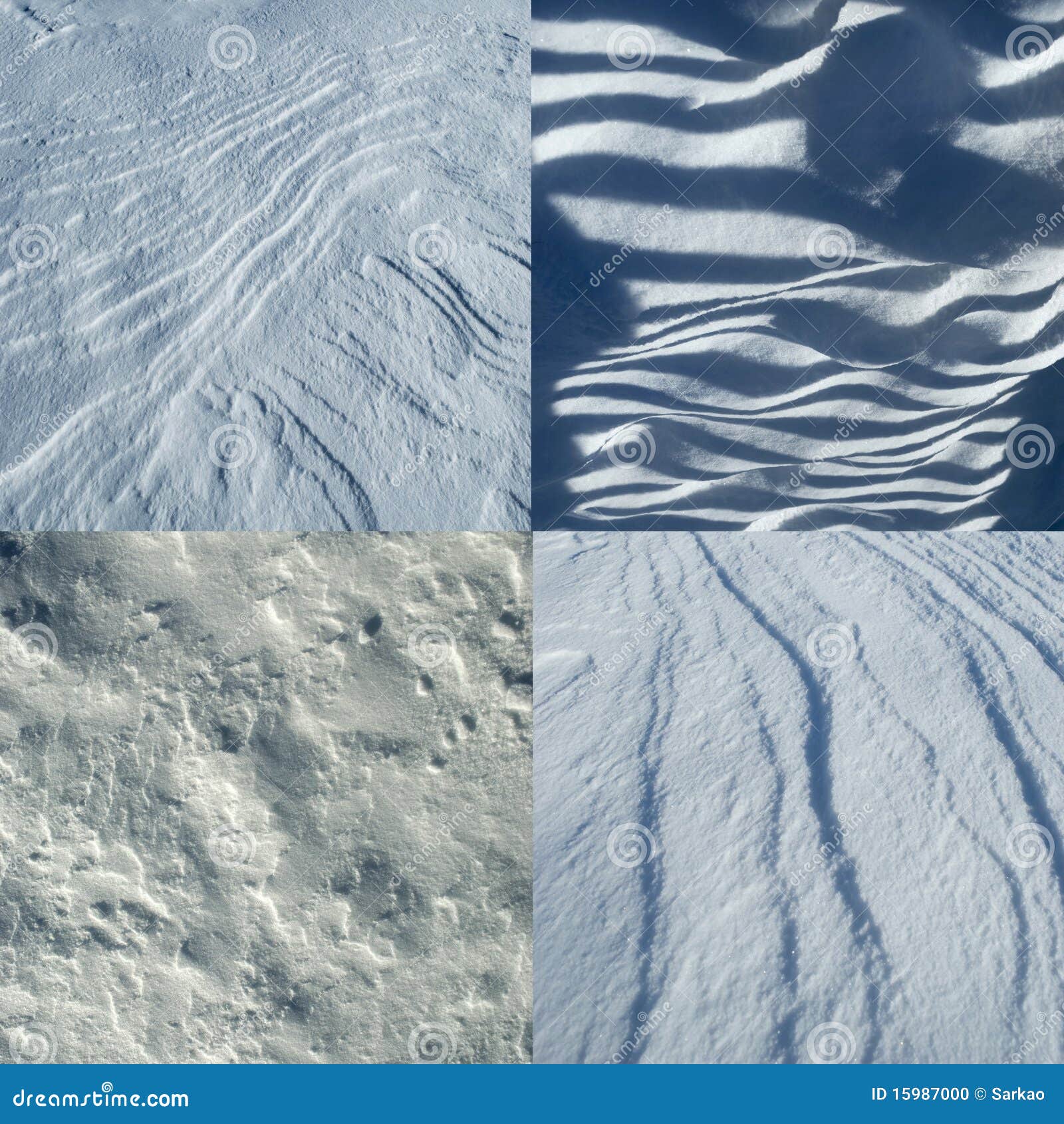 Different Structures of Snow Stock Photo - Image of blue, frozen: 15987000