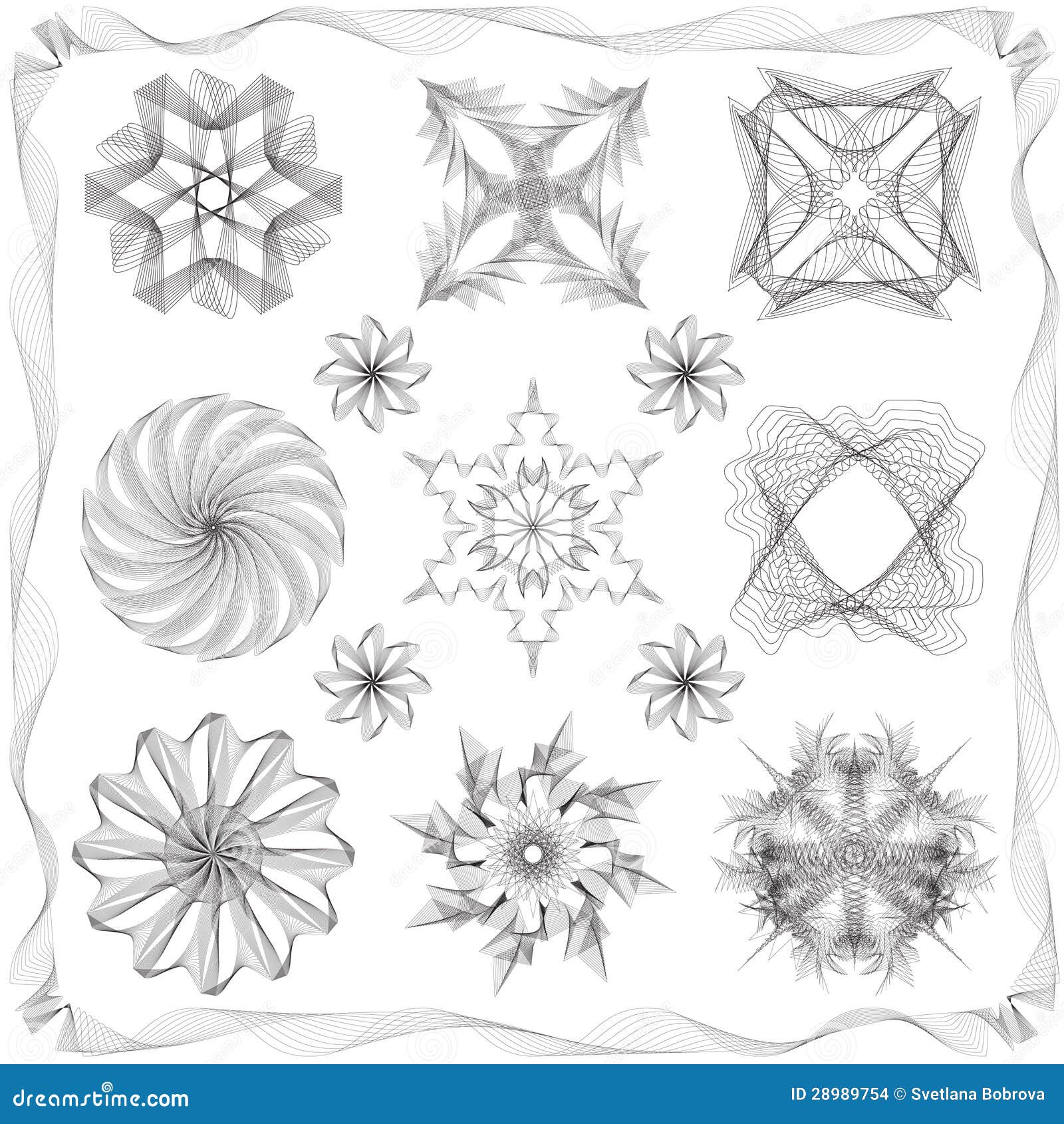 Different Style Design Elements Stock Vector - Illustration of design ...