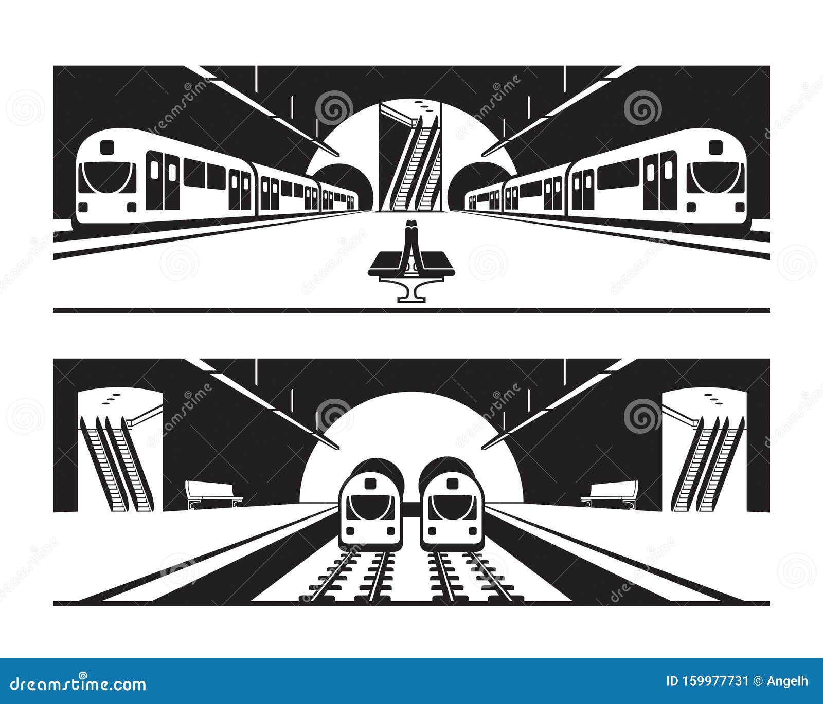 Subway Stations Map, Underground Public Transport Scheme, Metro Network ...