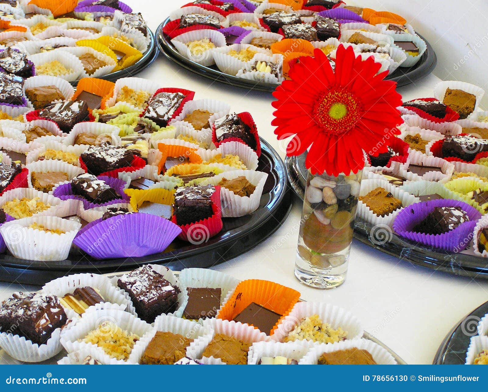 Different Sweet Cakes stock photo. Image of homemade - 78656130