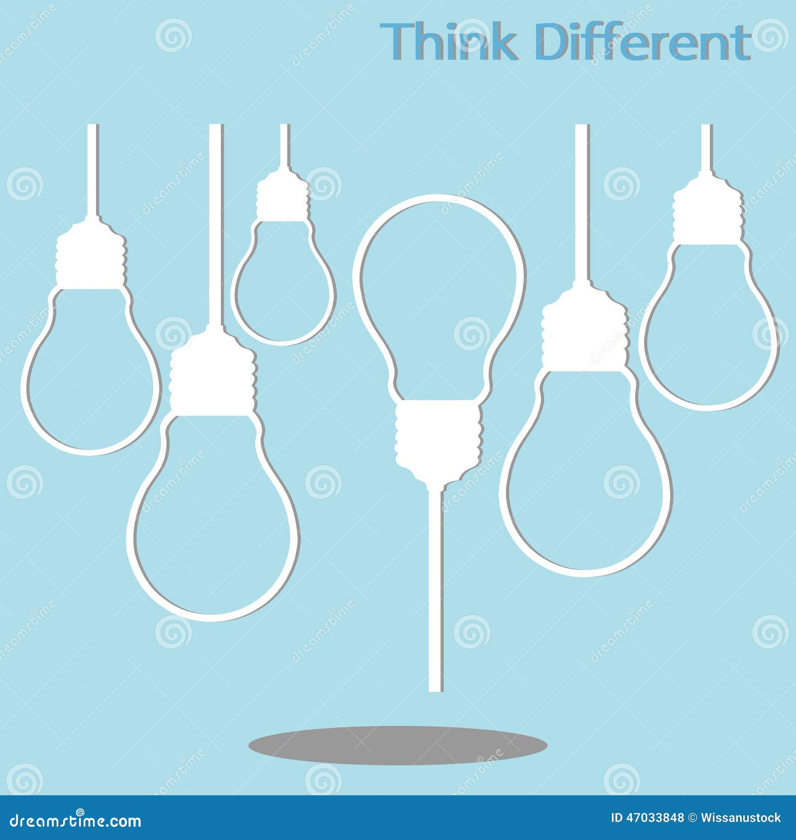 Different Thinking Types. Logic, Creativity, Abstract And Mixed Mind ...
