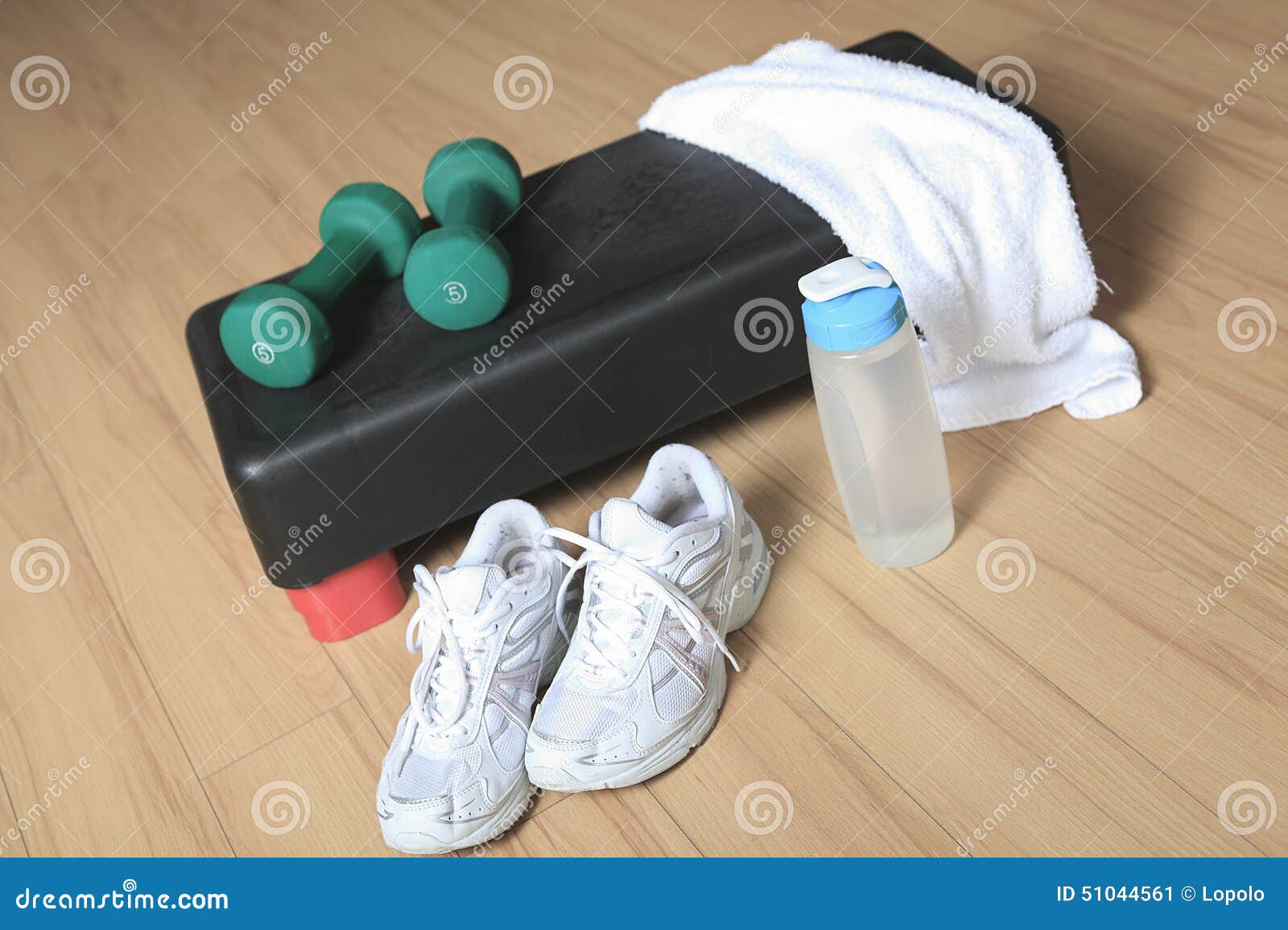 Different Tools for Fitness in a Gym Stock Image - Image of shape ...