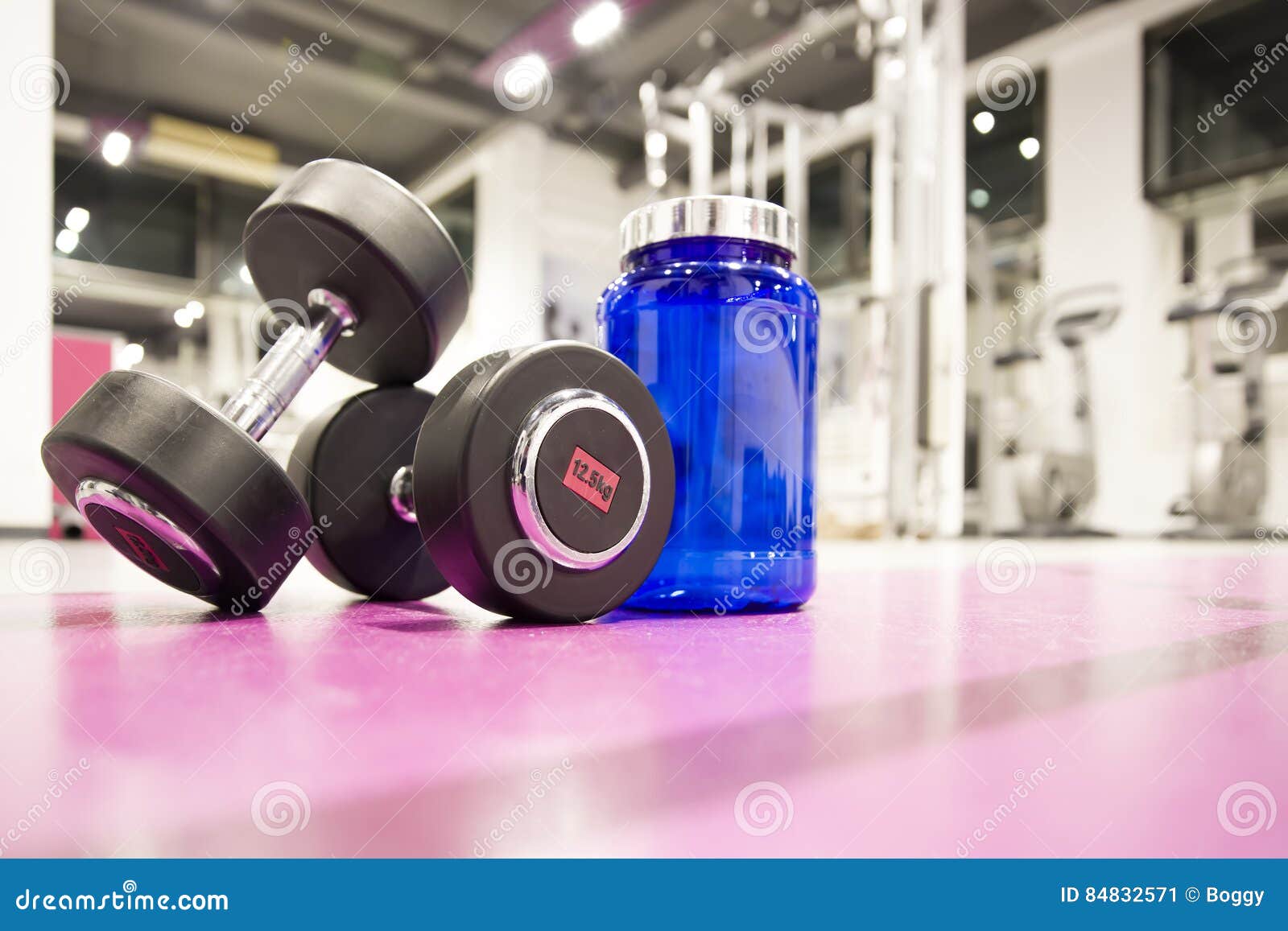 Different Tools for Sport in the Gym Stock Image - Image of fitness ...