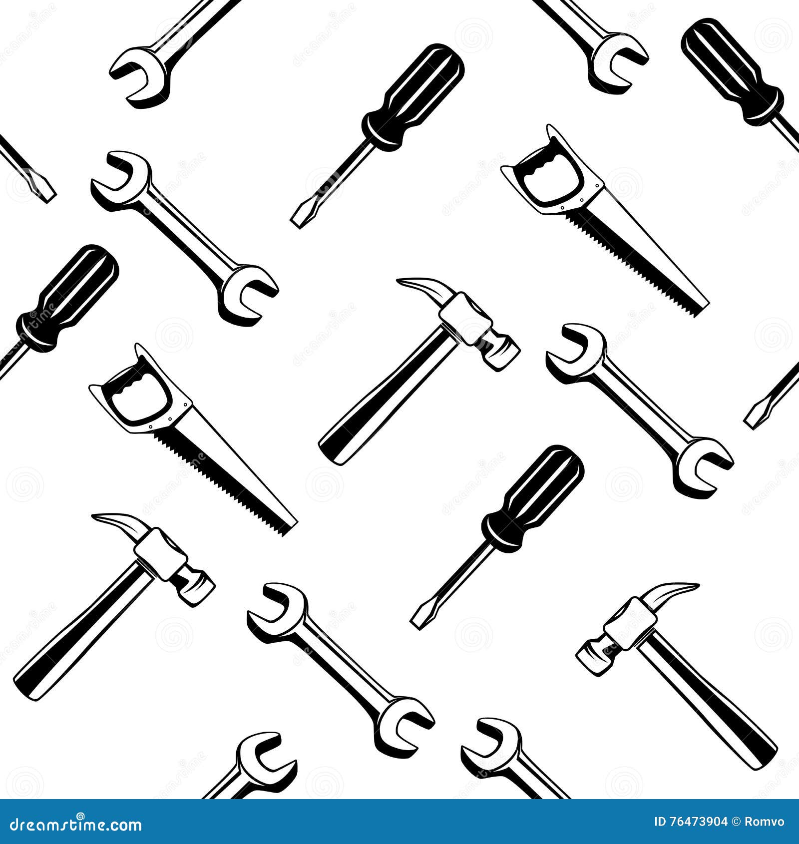 Different Tools Texture Background Stock Vector - Illustration of ...