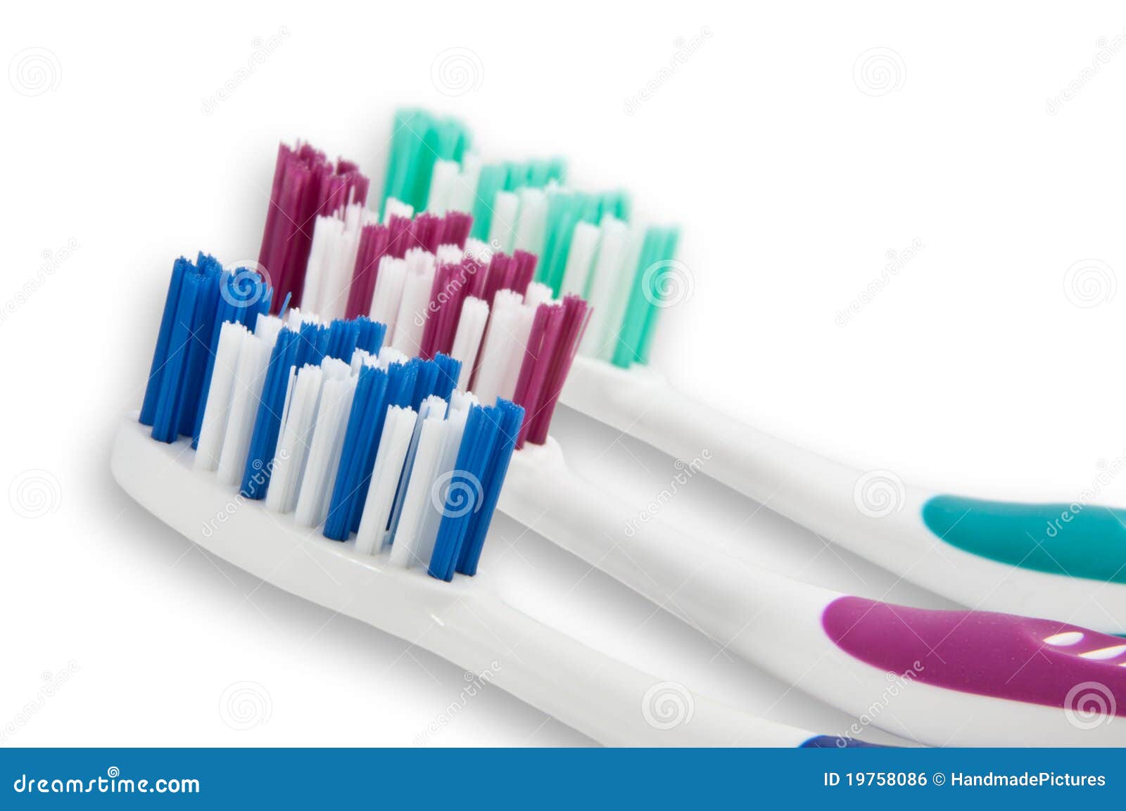 Different toothbrushes stock photo. Image of dentist - 19758086