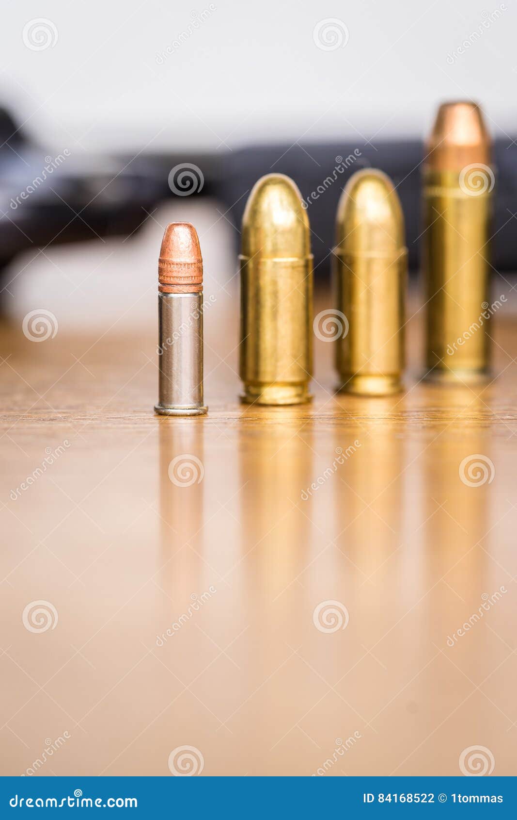 Different type of bullets stock photo. Image of defense - 84168522