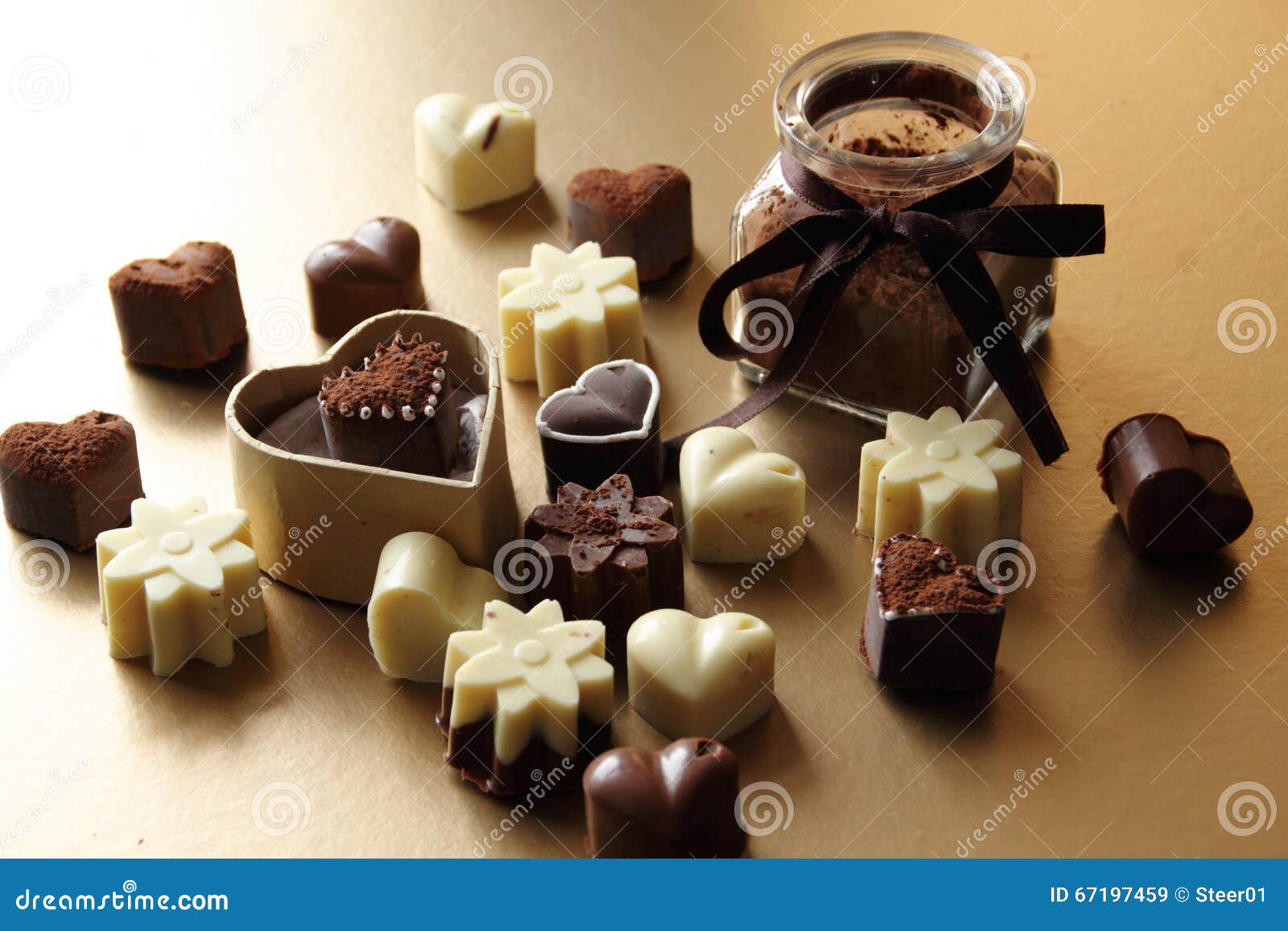 Different Type of Handmade Praline Stock Image - Image of delicious ...