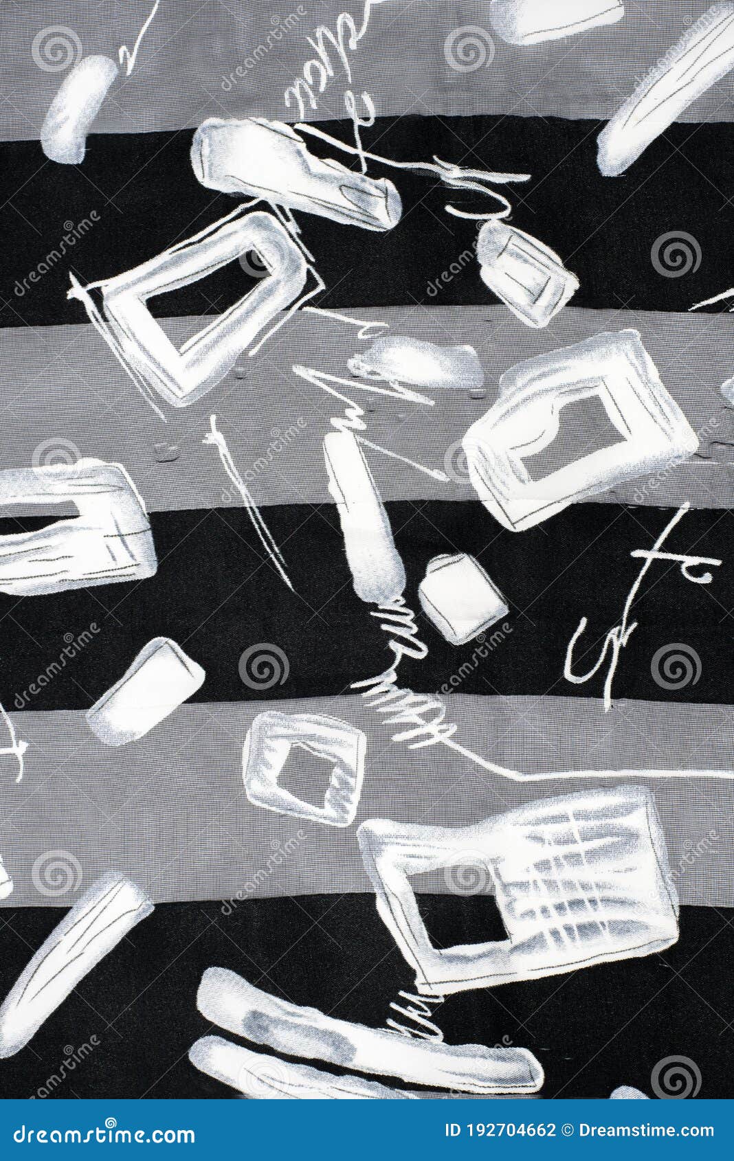 Different Types of Backgrounds and Textures in Monochrome Stock ...