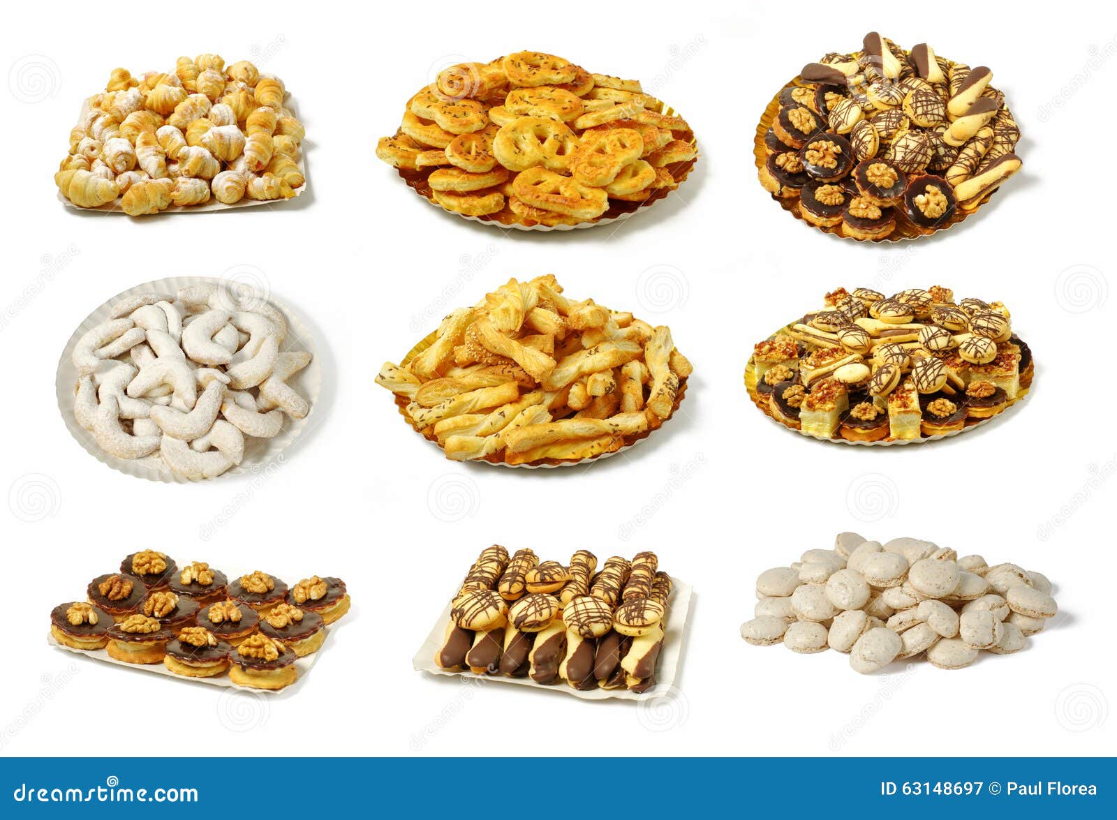 Different Types of Baked Goods Stock Image - Image of cake, flavoured ...