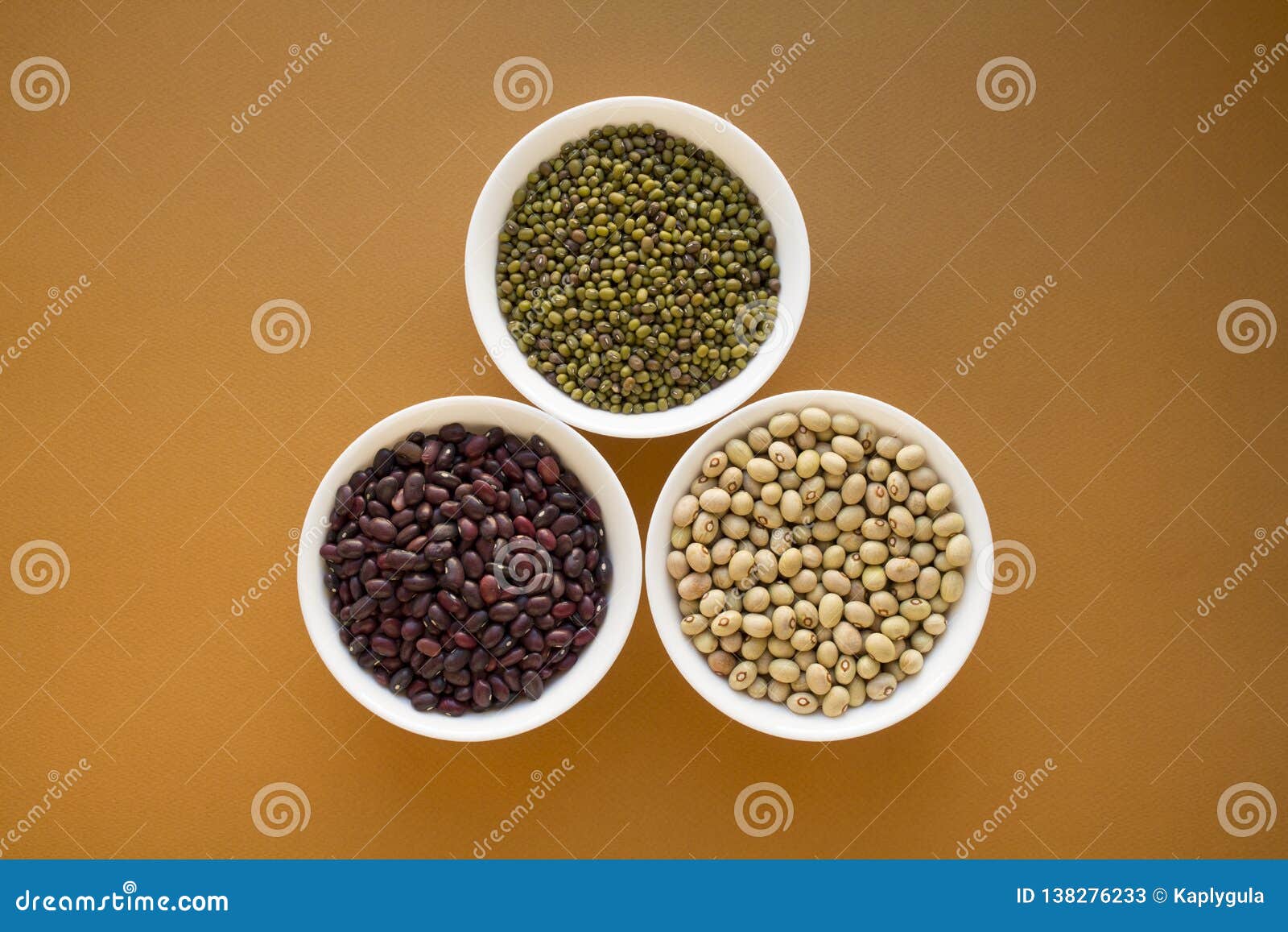 Different Types of Beans in Bowls Stock Image - Image of beans, lentil ...