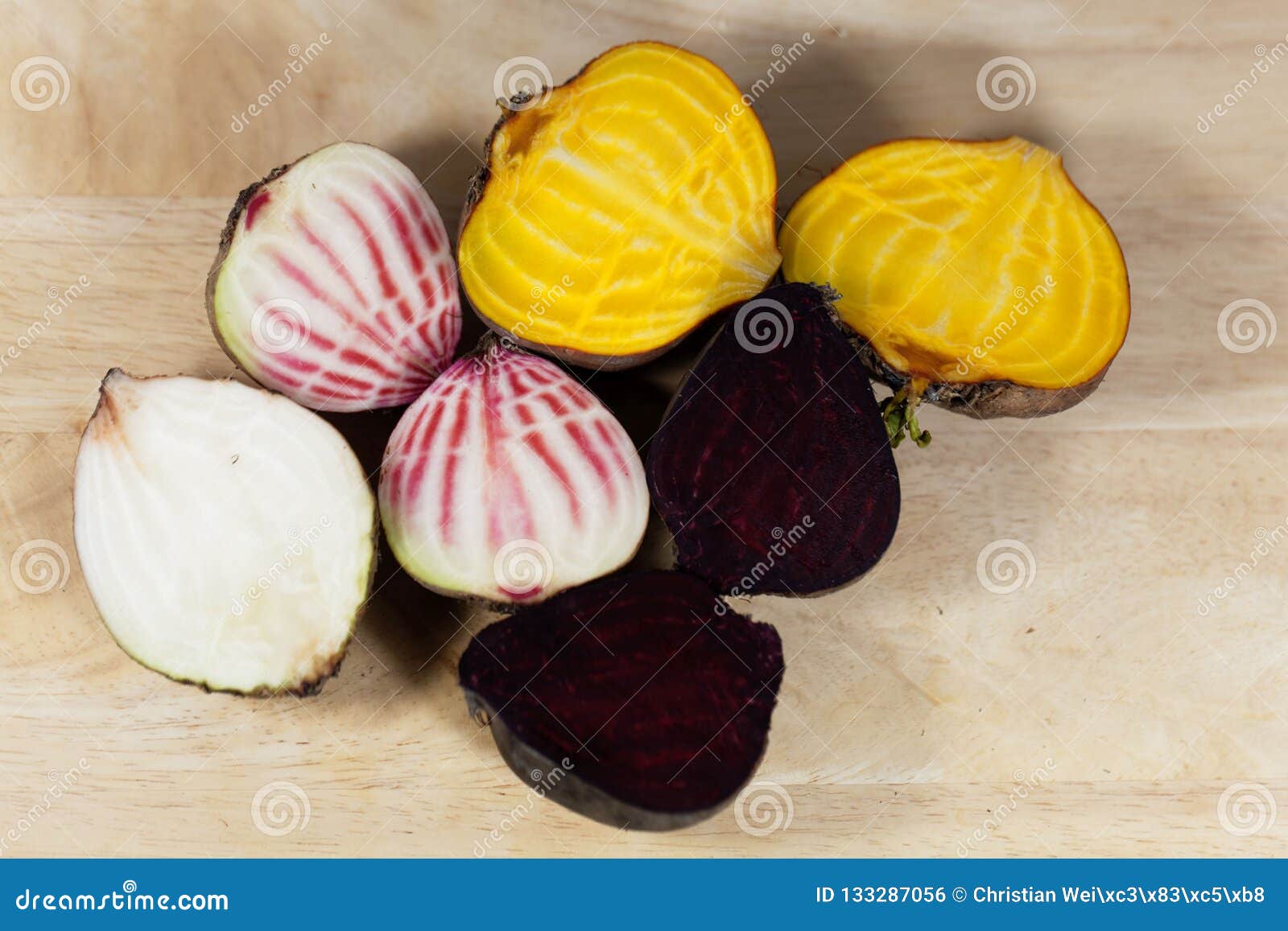 Different Types of Beetroot Stock Photo - Image of garden, macro: 133287056